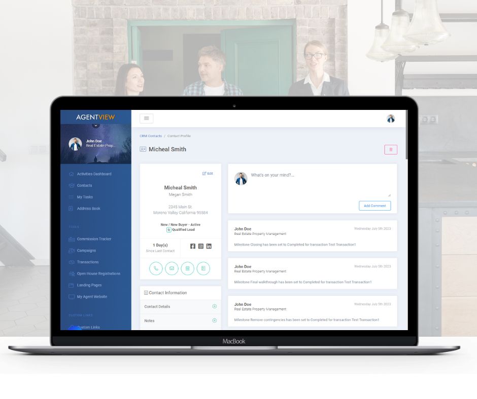 AGENTVIEW | Customer Relationship Manager (CRM)