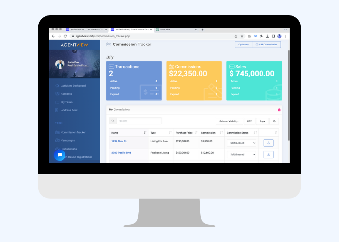 Real Estate CRM Solutions for Agents and Brokers | AGENTVIEW